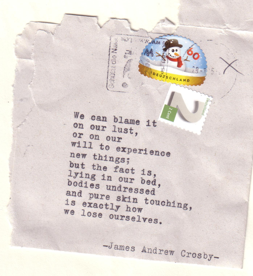 Typewriter poetry | ZICHTBAAR ALLEEN