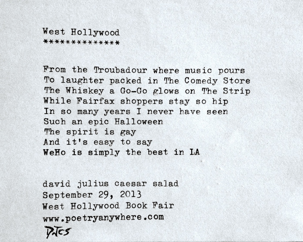 Poetry Anywhere | ZICHTBAAR ALLEEN