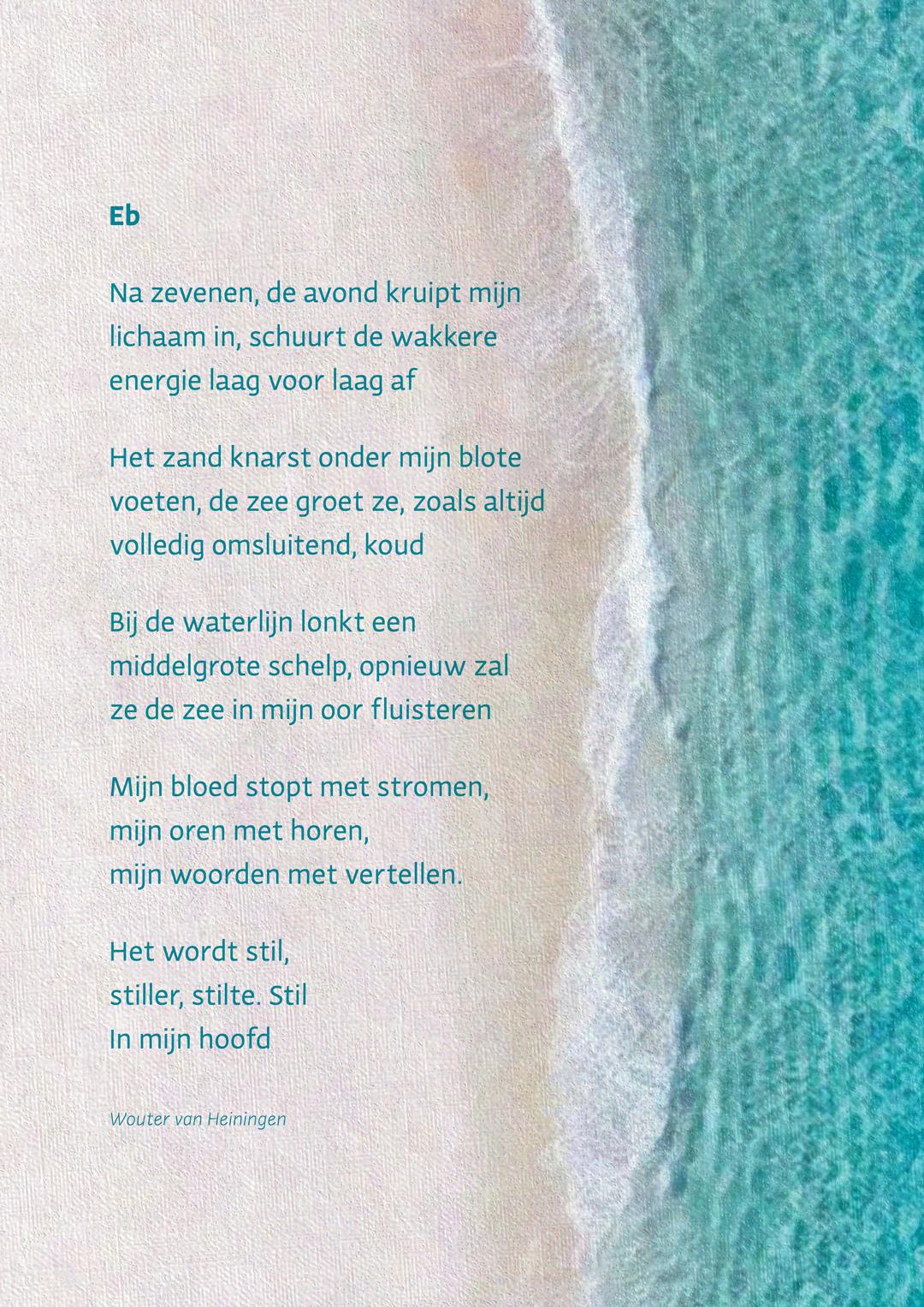 gedicht Eb | ZICHTBAAR ALLEEN